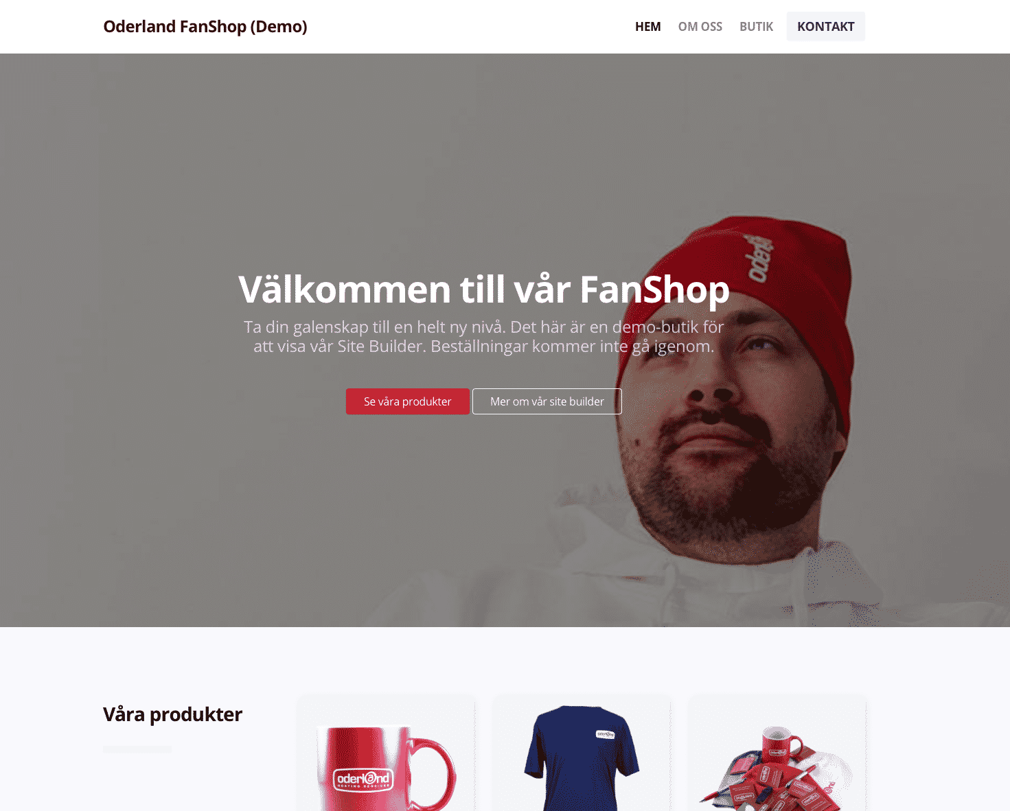 Bygg ditt eget nettsted uten koding med Site Builder